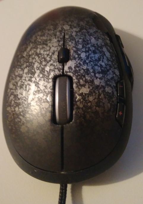Logitech G500, laserski,5700 dpi, 7 tipki, utezi, hyperscroll, gaming