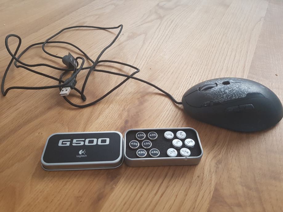 Logitech G500 mis