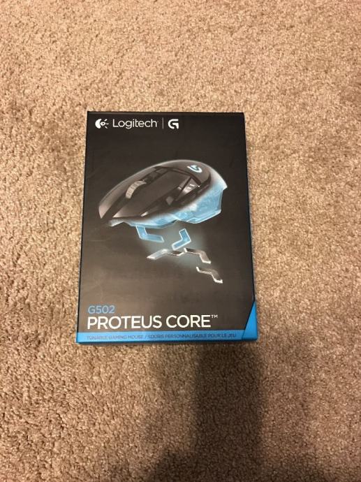Logitech g502 Proteus Core *NOVO*