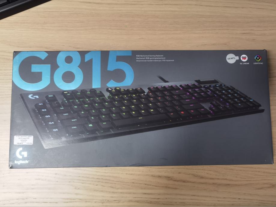 Gaming tipkovnica Logitech G815