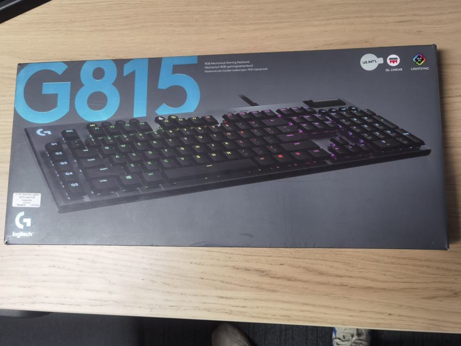 Gaming tipkovnica Logitech G815