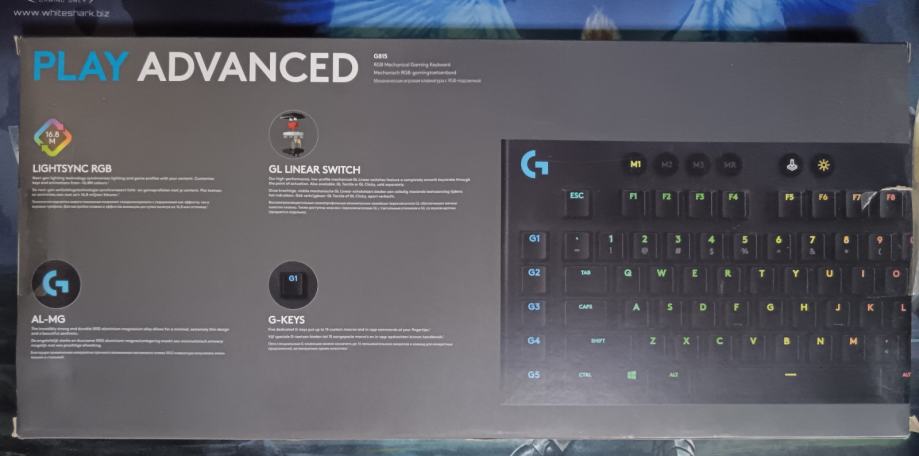 Logitech G815 GL Linear Switch US/HR Layout