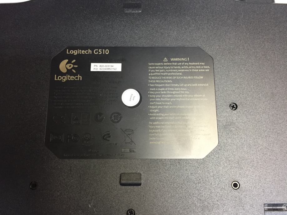 Logitech Gaming Keyboard G510