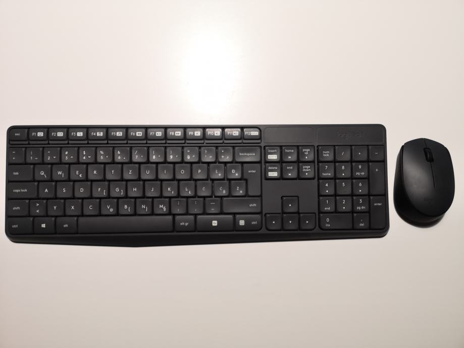 Logitech K235 bežična tipkovnica + miš