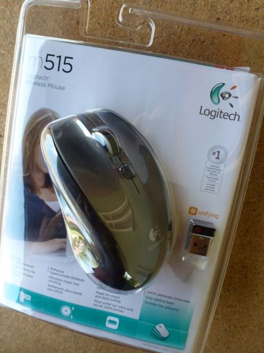Logitech M515 laserski bežični miš račun, garancija do 2014.