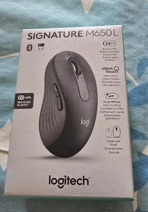 Logitech M650L crni novi