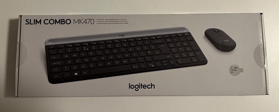 Logitech MK470 bežična tipkovnica i miš