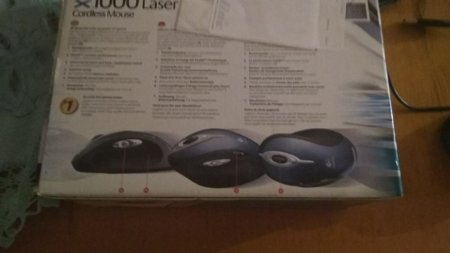 Logitech MX 1000 Laser Cordless Mouse