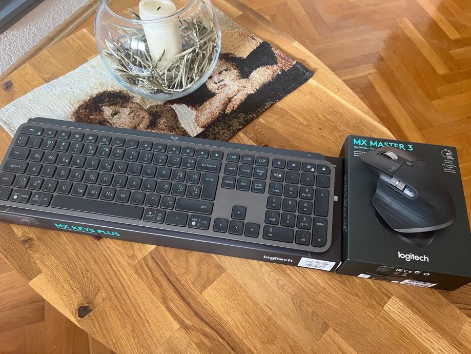 Logitech MX Keys Plus & MX Master 3