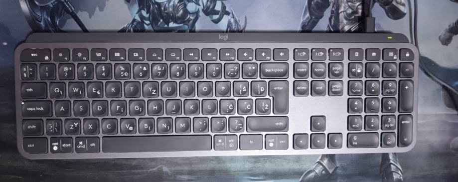 Logitech MX KEYS PLUS US/HR LAYOUT - BLUETOOTH/WIRELESS: MAC & WIN OS