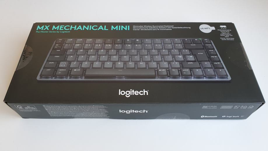 Logitech MX Mechanical Mini Tactile Quiet NOVO NEOTVORENO