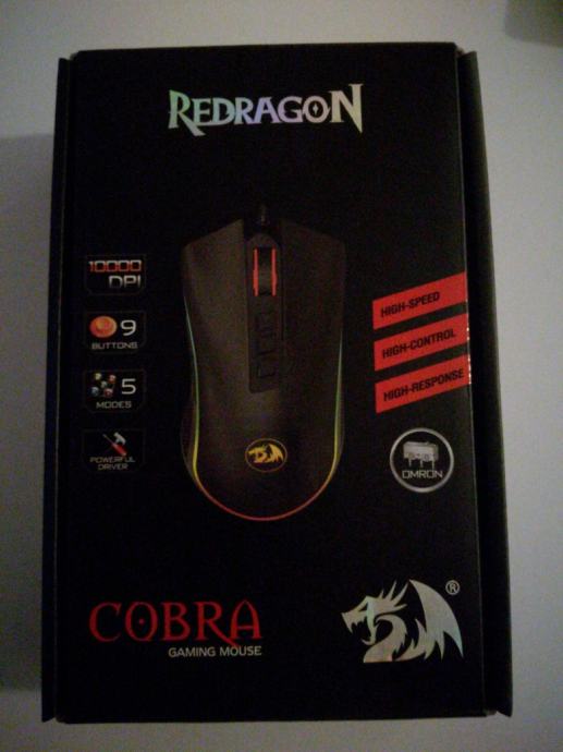 Miš Red Dragon / Cobra (Nov, zapakiran)