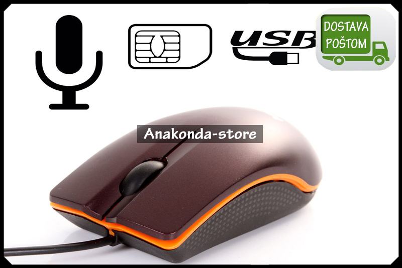 Buba Optički MIŠ Uređaj za Slušanje Nadzor Pozivom sa Mobitela ★RAČUN★