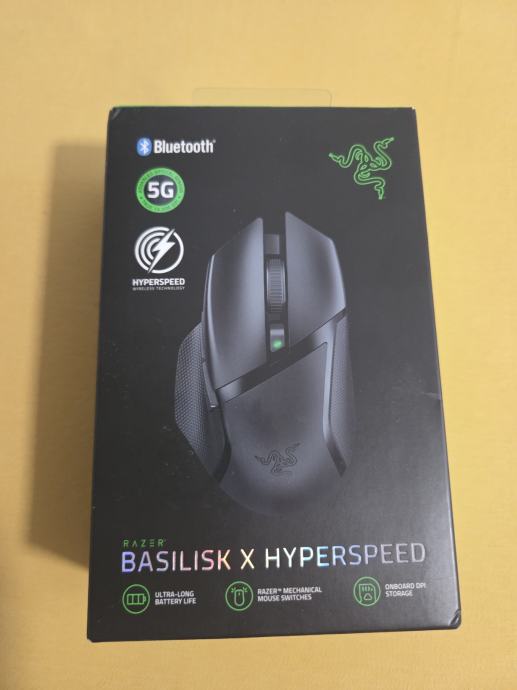 Razer basilisk x hyperspeed gamerski miš