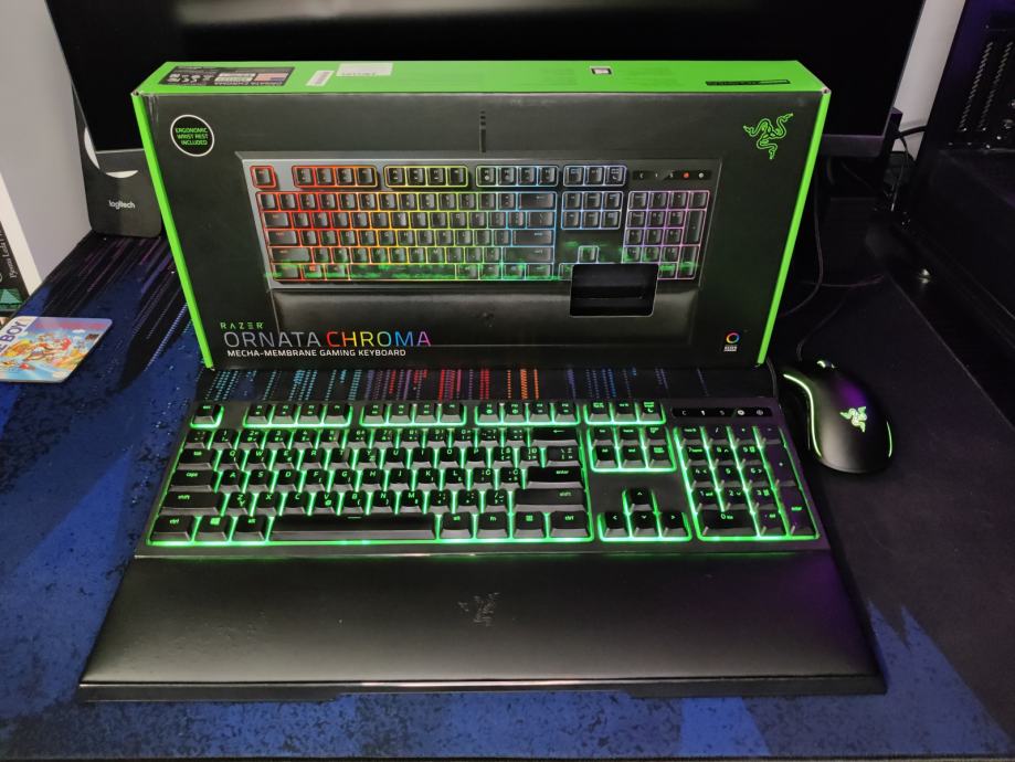 Razer Ornata Chroma + Razer Mamba Elite mouse