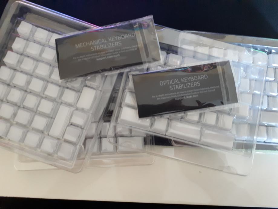 Razer Phantom Pudding Keycap Upgrade Set - bijeli