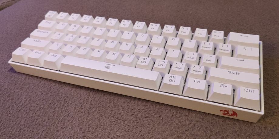 Redragon Dragonborn K630 RGB White - 60% tipkovnica