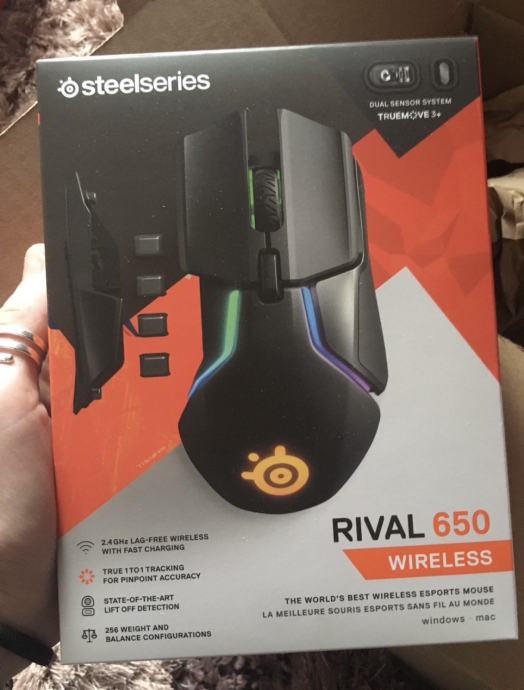 Rival 650 steelseries gaming Wireless miš