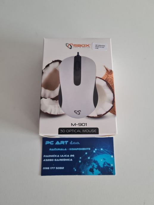 Sbox M-901 Žičani Miš - Novo / Račun / R1