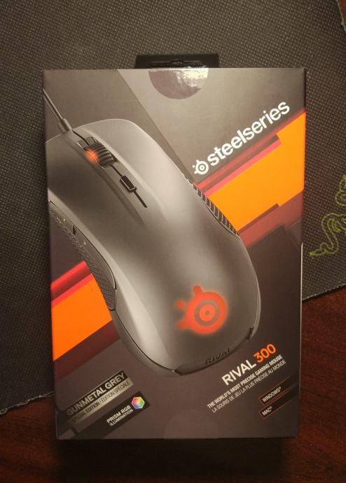 Steelseries miš Rival 300 Gunmetal Gray