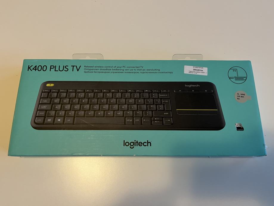Tipkovnica Logitech K400 PLUS TV