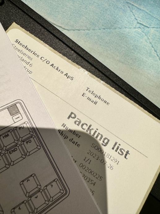 Tipkovnica Steelseries apex pro tkl(‘23)