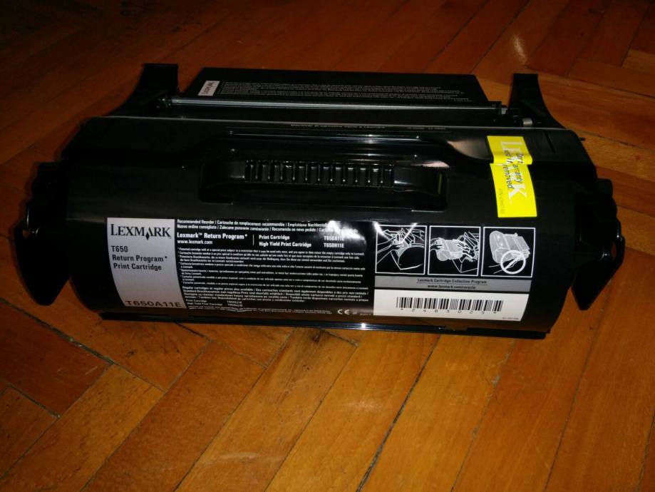 Toner za Lexmark T650,original,100% pun.