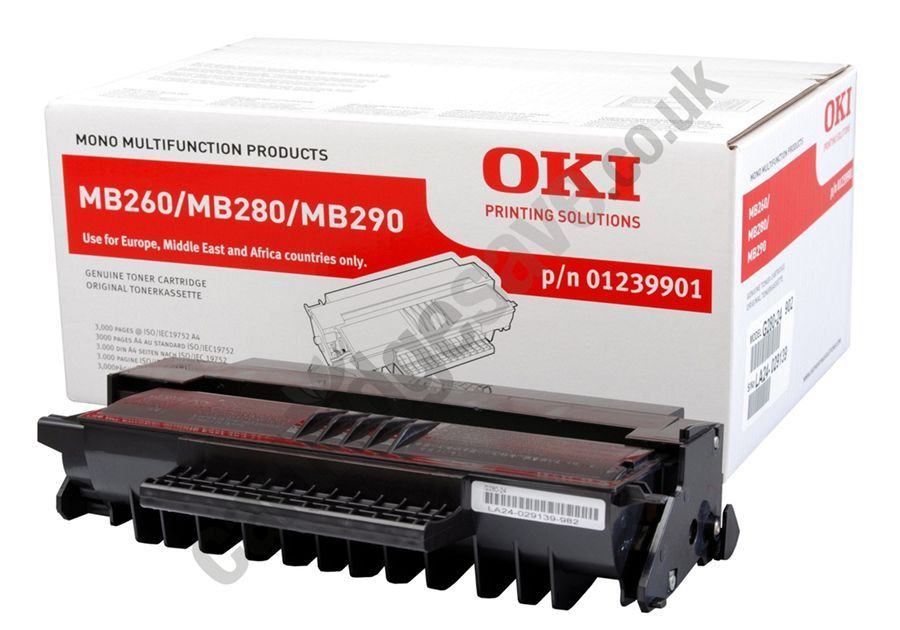 Original toner za printer OKI MB260/MB280/MB290