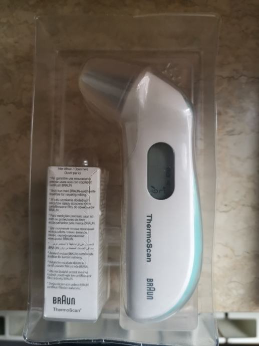BRAUN digitalni toplomjer