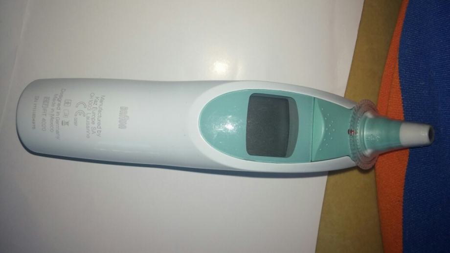 Toplomjer za uho - Braun Thermoscan (poklon nosni aspirator)