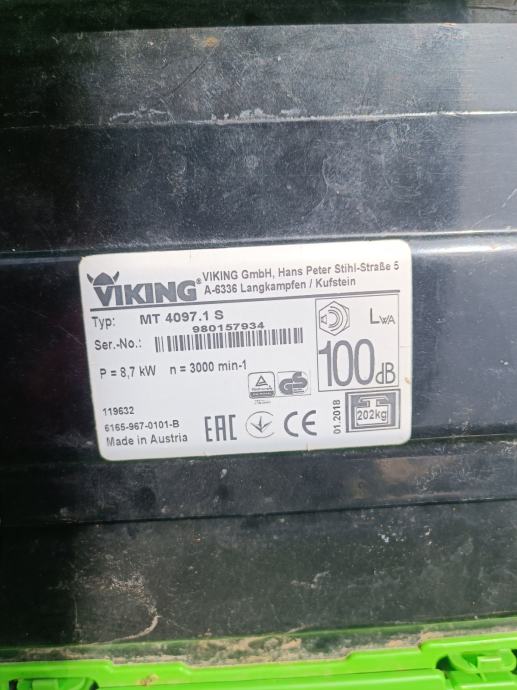 Viking 4097.1S traktor kosilica