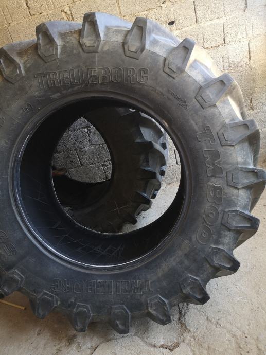 Gume traktorske TRELLEBORG zadnje 600/65 R 34 prednje 480/65 r24