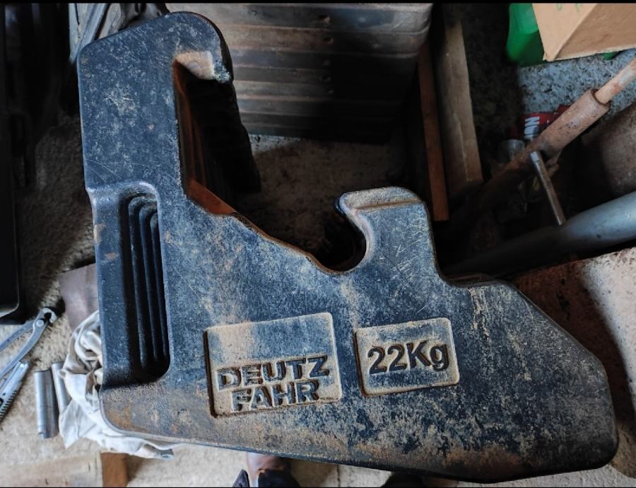utezi za traktor Deutz Fahr