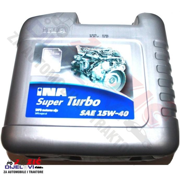MOTORNO-ULJE INA SUPER-TURBO 15W40 10L