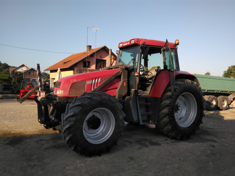 CASE 120 + kranski malčer Rasco + ralica za snijeg