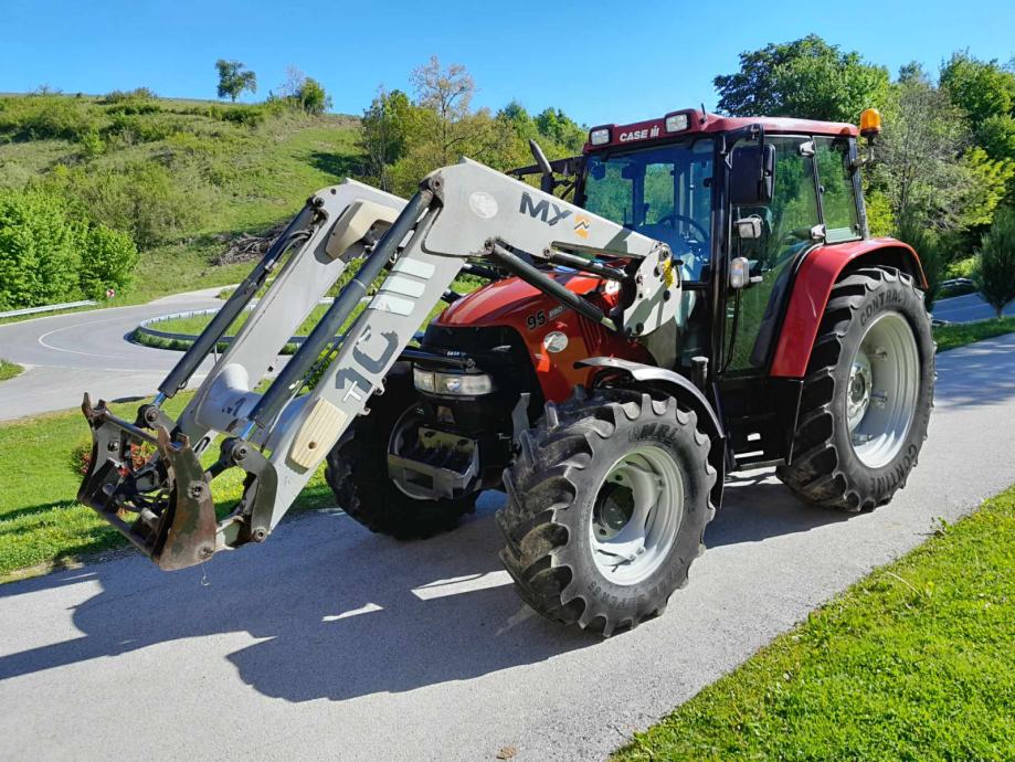 CASE CS 95 PRO + NAKLADAC