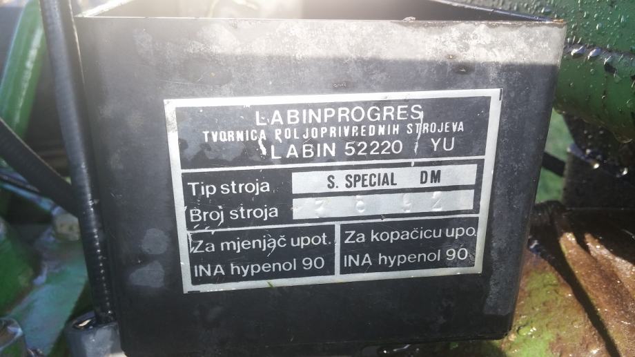 Motokultivator Labin progres 14KS