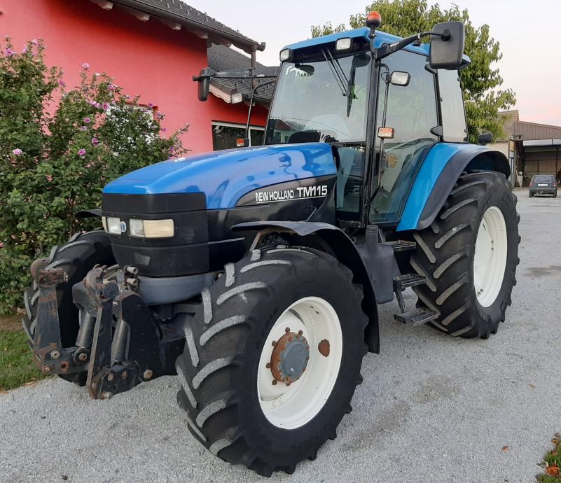 NEW HOLLAND TM115 PRED.HIDRAULIK SUPER STEER PUŽNE BRZINE KAO NOV