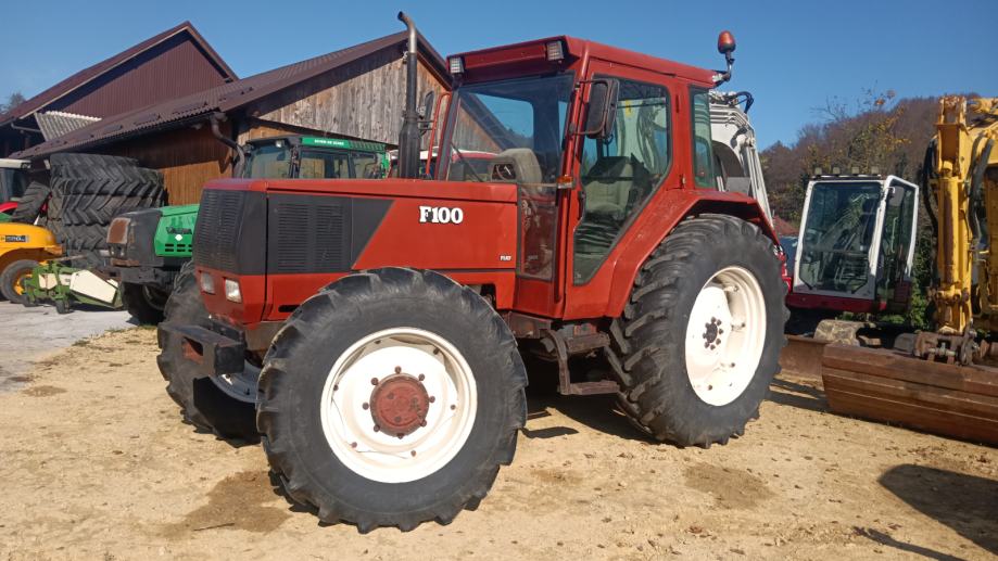 PRODAM TRAKTOR Fiat Agri WINNER F100 - 100 KONJEV - 40 km/h - POVOLJNO