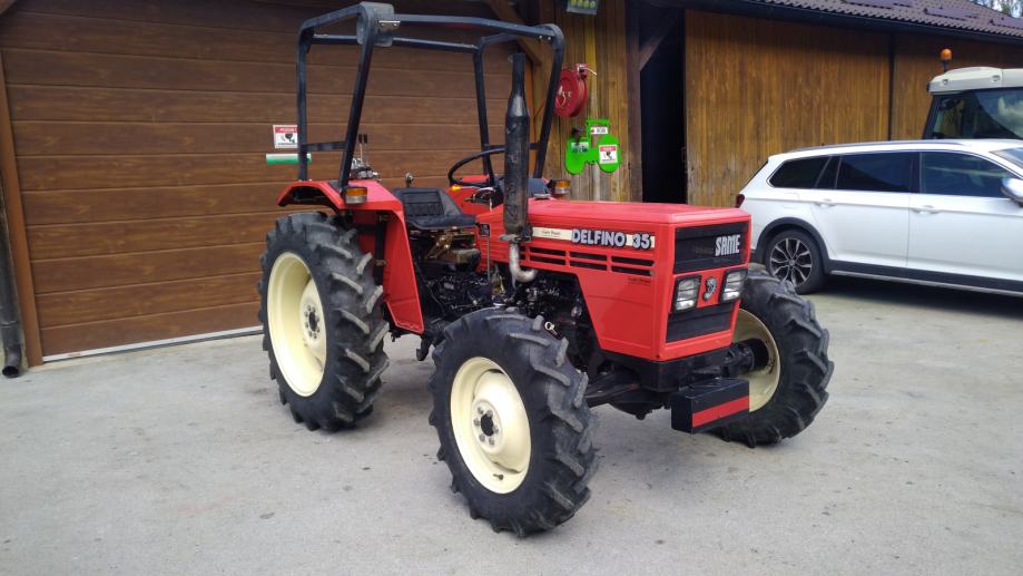 PRODAM TRAKTOR SAME DELFINO 35 DT - 600 UR -TVORNIČKO STANJE - KAO NOV