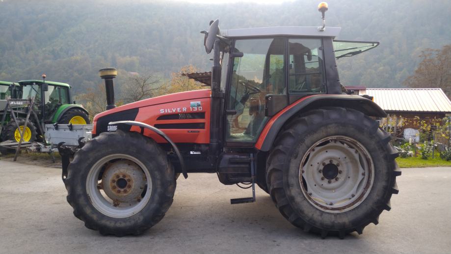 PRODAM TRAKTOR SAME SILVER 130 - ČELNA HIDRAVLIKA - 40 KM/H - ODLIČEN