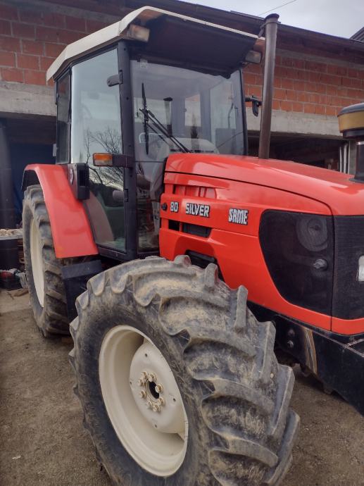 Traktor same silver 80