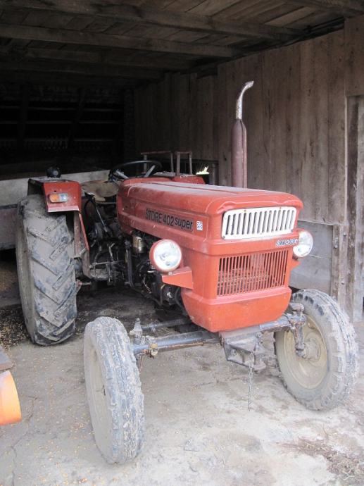 Traktor Štore 402 sa dvobrazdnim IMT plugom