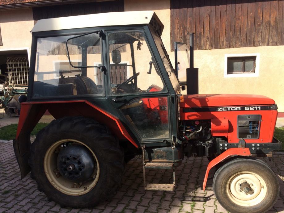 zetor 5211 1993 češka kabina servo