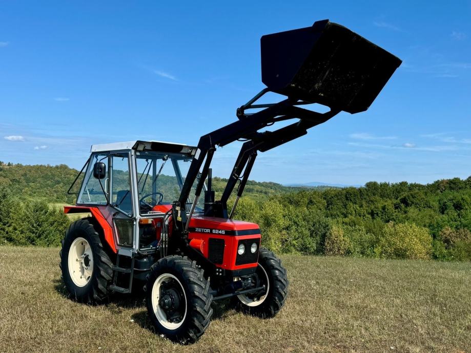 Zetor 6245 *prednji utovarivac *1992god* Registriran 1 godinu*
