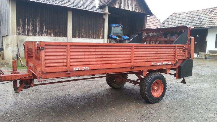 SIP TG35 - prikolica za gnoj