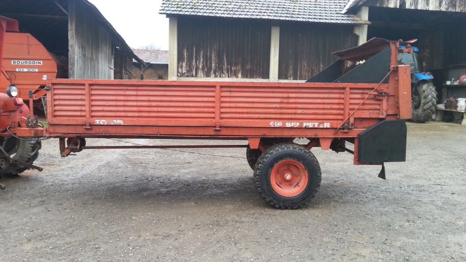 SIP TG35 - prikolica za gnoj