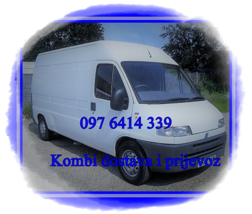 Kombi prijevoz za selidbe,dostavu...