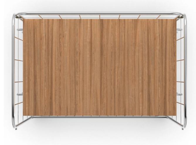 Kontejner za transport i prodaju 3 police| besplatna dostava