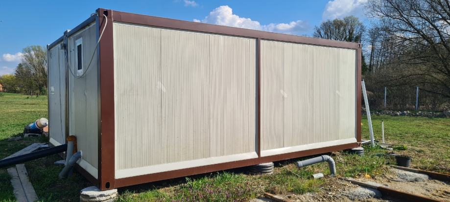 Stambeni kontejner 6x5m, 10 cm izolacija u knaufu i pločicama- sa PDV